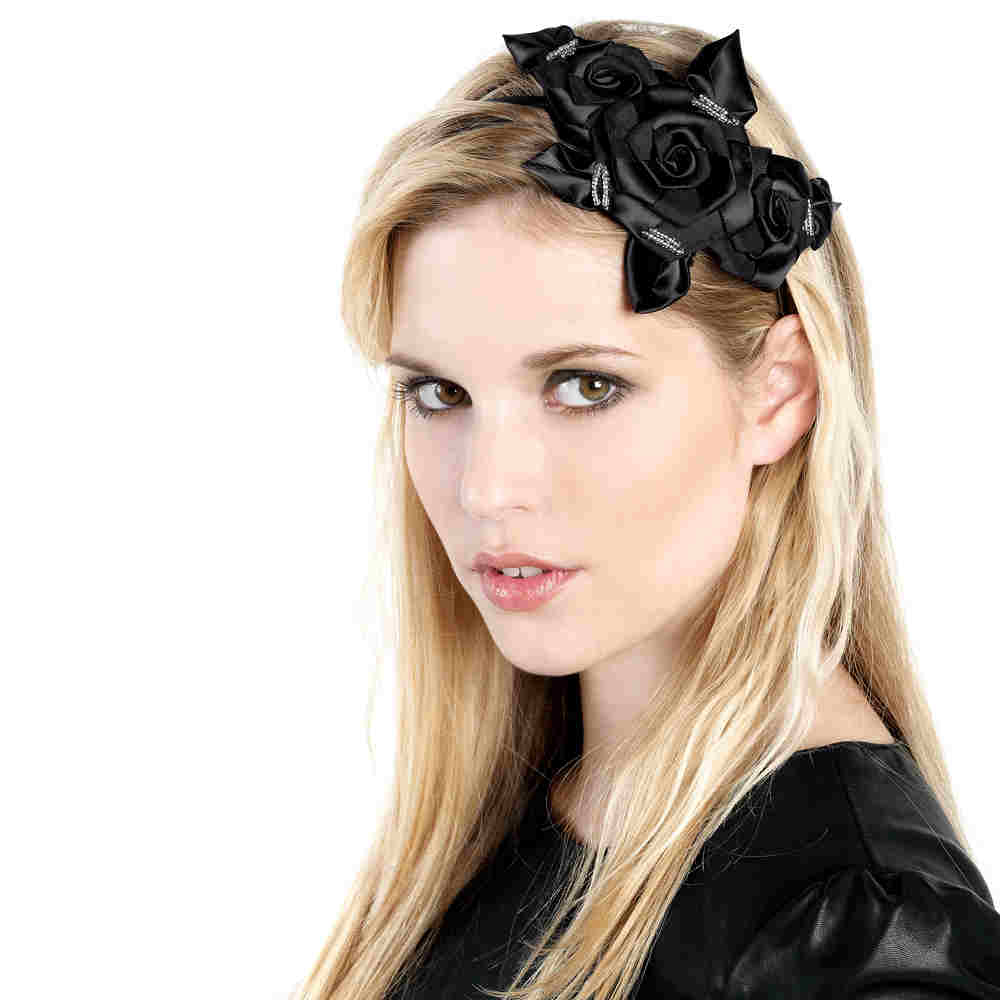 Serre tête noir, accessoire cheveux Serre tête noir, accessoire cheveux